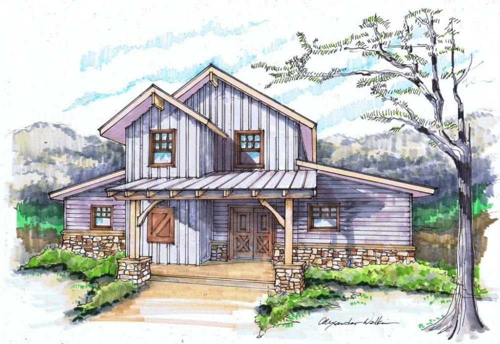 Covered Porch Timber Frame Hq