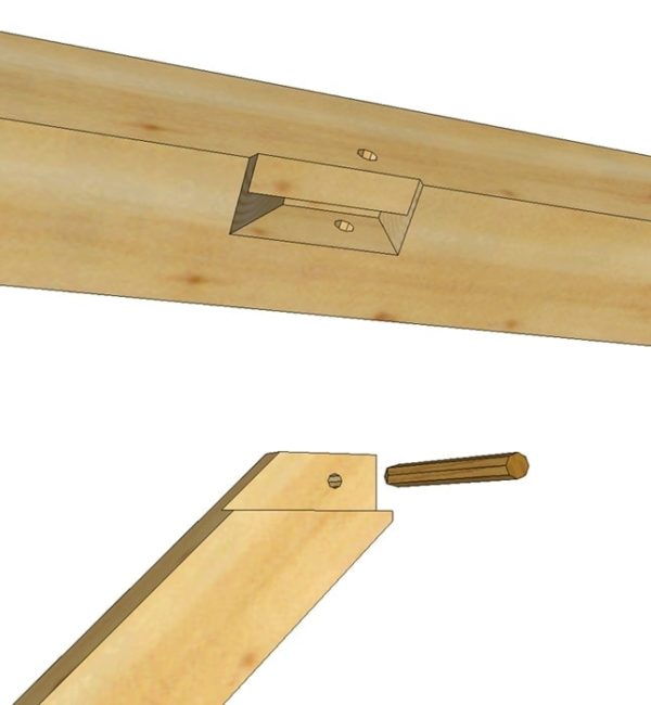 Knee Braces - Timber Frame HQ