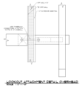 Timber Frame Lookout Detail - Timber Frame HQ