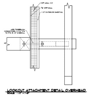 Timber Frame Lookout Detail - Timber Frame HQ