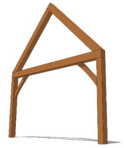 The 5 Basic Timber Frame Trusses - Timber Frame HQ