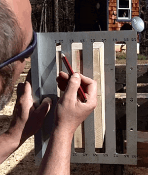 How to Make a TF Tenon Using the Drop Cut Method - Timber Frame HQ