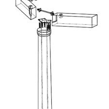 Hexagonal Frame Plate to Rafter Connection - Timber Frame HQ