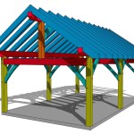 16×24 Timber Frame Plan - Timber Frame HQ