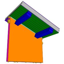 Timbered Purlin Wall Pocket Detail - Timber Frame HQ