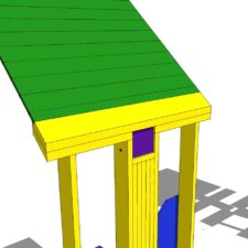 Timber Frame Rafter Wall Pocket - Timber Frame HQ