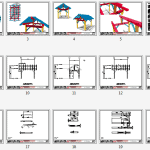 12×16 King Post Plan - Timber Frame HQ