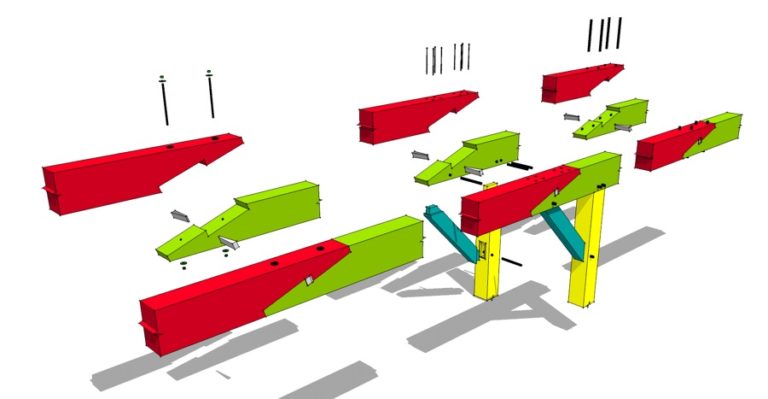 Scarf Joint With A Wedge - Timber Frame HQ