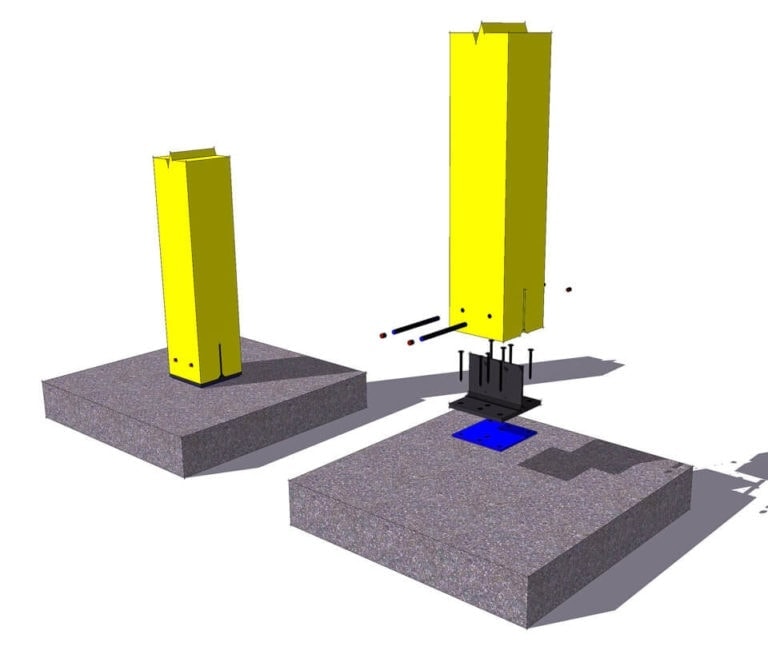 Masonry/Concrete to Timber - Timber Frame HQ