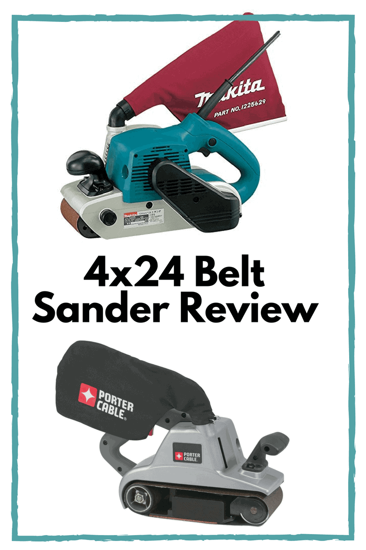 Tool Review 4 24 Heavy Duty Belt Sander Timber Frame HQ
