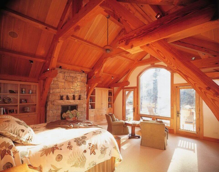 10 Timber Frame Homes That Make You Want to Stay in Bed - Timber Frame HQ