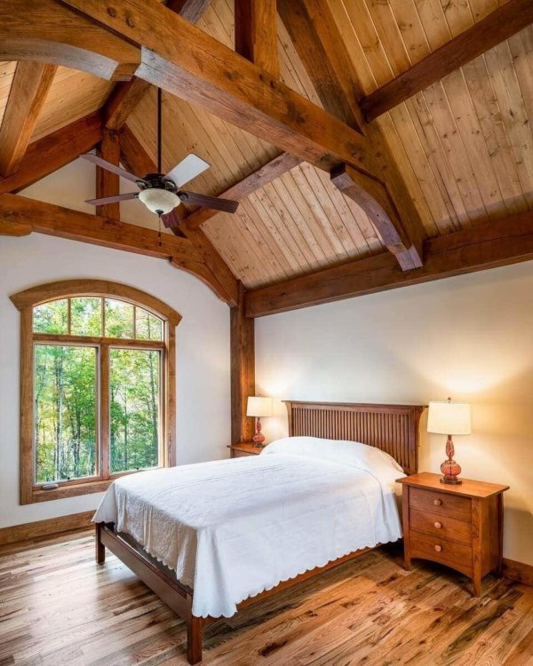 10 Timber Frame Homes That Make You Want to Stay in Bed - Timber Frame HQ