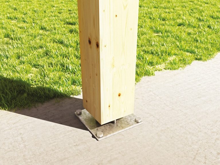 TYP XR10 – Cross-shaped post base - Timber Frame HQ