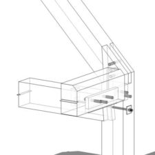 Post to Principal Rafter - Timber Frame HQ