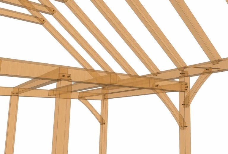 Bench Works – Reciprocal Roof Gazebo - Timber Frame HQ
