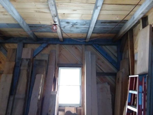 Mike Dostie – Queen Post Four Bent Barn - Timber Frame HQ