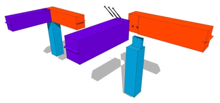 Corner Joint With Screws - Timber Frame HQ