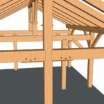18×24 King Post Plan - Timber Frame HQ