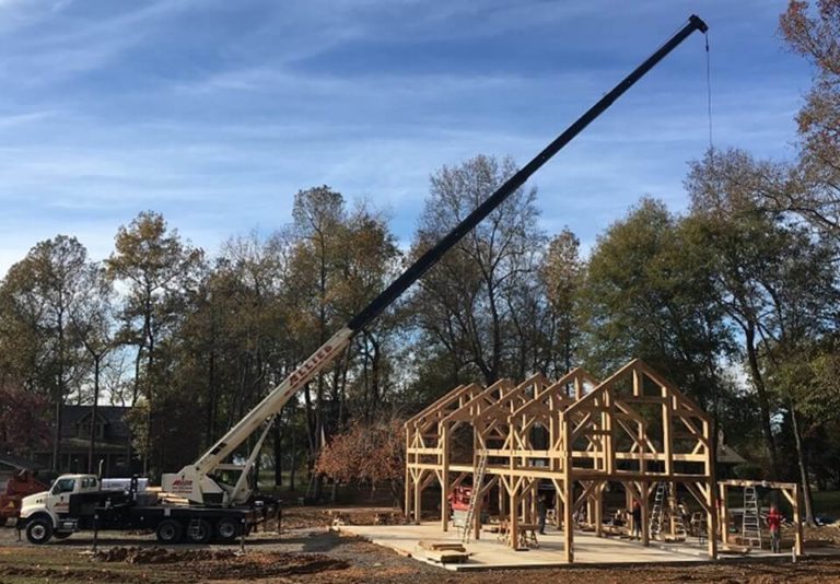 Homestead Timber Frames-White Oak and Bald Cypress Barn - Timber Frame HQ