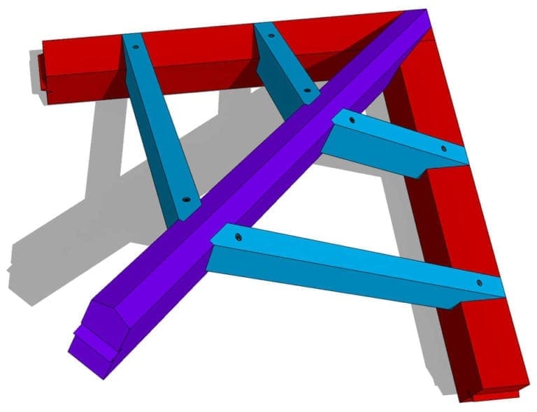 Jack Rafter To Hip - Timber Frame HQ