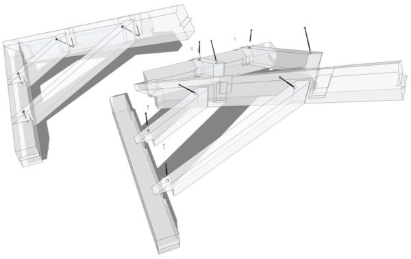 Jack Rafter To Hip - Timber Frame HQ