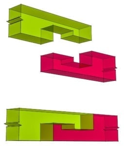 Half Lap With Table Scarf Joint - Timber Frame HQ