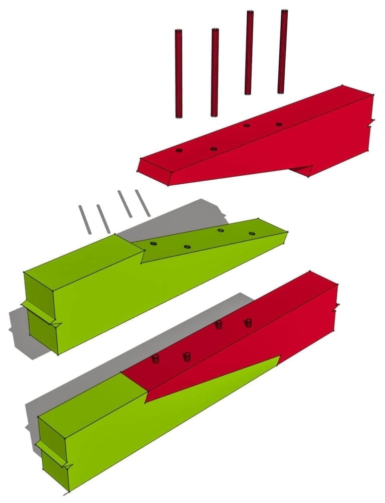 Scarf Joint - Timber Frame HQ