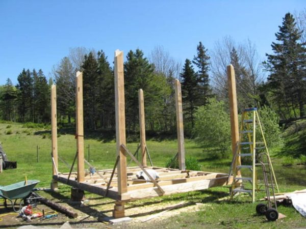 Merrigan White Spruce Frame - Timber Frame HQ