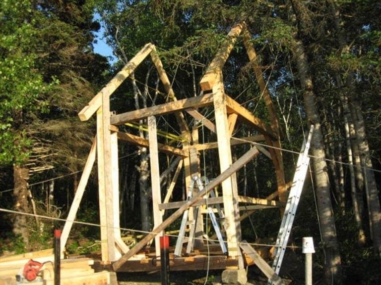 Merrigan White Spruce Frame - Timber Frame HQ