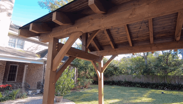 Storms Cedar and Fir Outdoor Kitchen - Timber Frame HQ