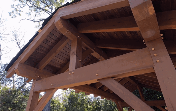 Storms Cedar and Fir Outdoor Kitchen - Timber Frame HQ