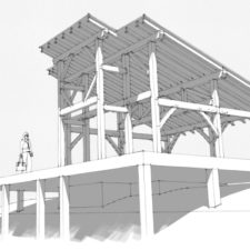 20×20 Lean-To Plan - Timber Frame HQ
