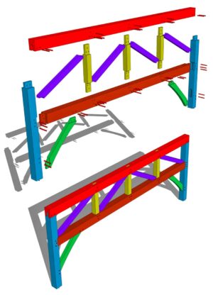 Parallel Chord Truss - Timber Frame HQ