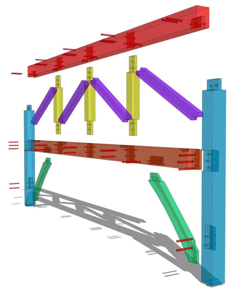 Parallel Chord Truss - Timber Frame HQ
