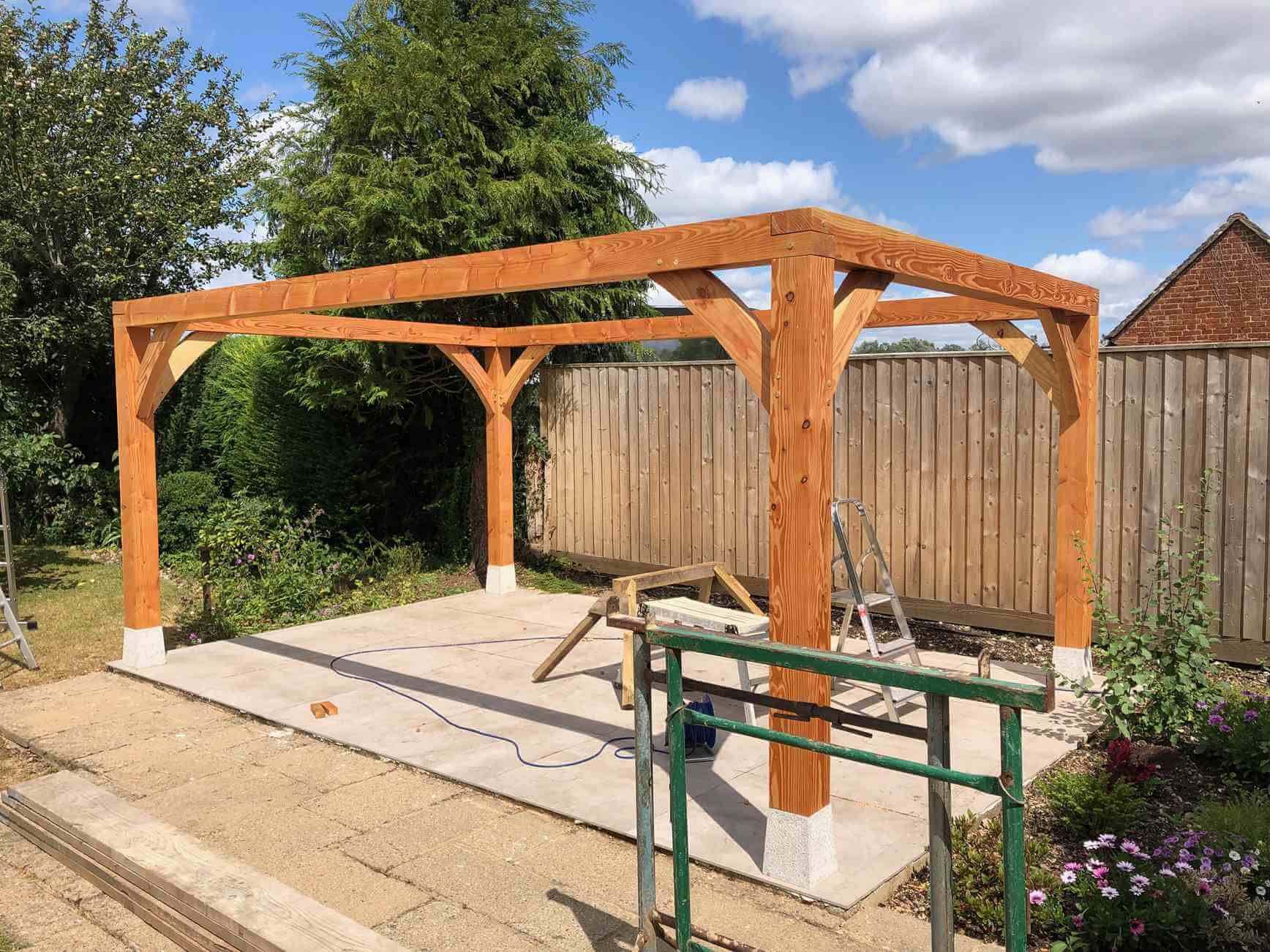 Graham Barrett Hip Roof Pavilion - Timber Frame HQ