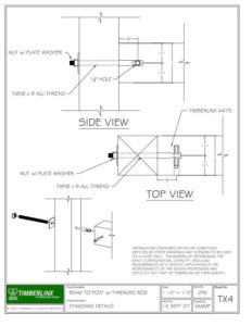 Timberlinx Threaded Connector - A475 - Timber Frame HQ