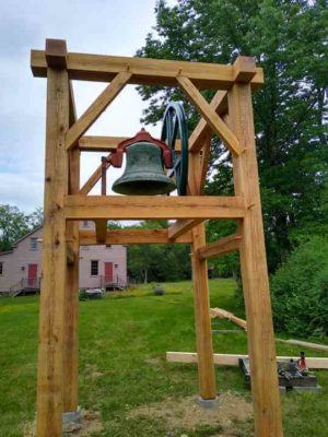 Maynard White Oak and Pine Bell Tower - Timber Frame HQ