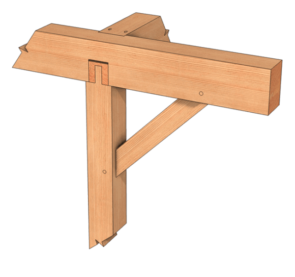 Cross-Lap Joint - Timber Frame HQ