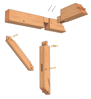 Cross-Lap Joint - Timber Frame HQ
