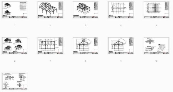 24×36 Sugar Shack Plan - Timber Frame HQ