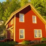 24×36 Saltbox Cabin - Timber Frame HQ