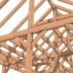 24×36 Saltbox Cabin - Timber Frame HQ