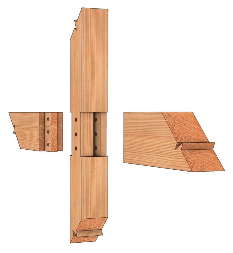 Offset Mortise and Tenon - Timber Frame HQ