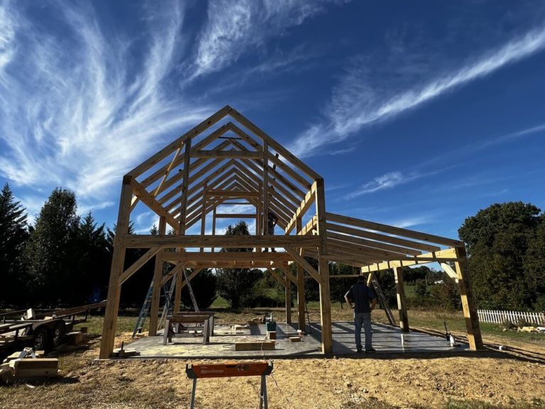 Kirkland Yellow Pine Studio - Timber Frame HQ