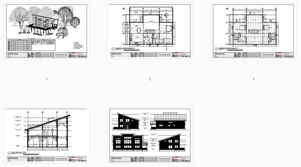 24×46 Shed Roof House - Timber Frame HQ