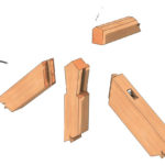 King Post with Steel All Thread - Timber Frame HQ