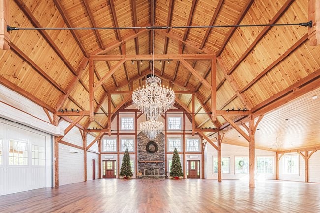 Quarry View Douglas Fir Wedding Barn - Timber Frame HQ