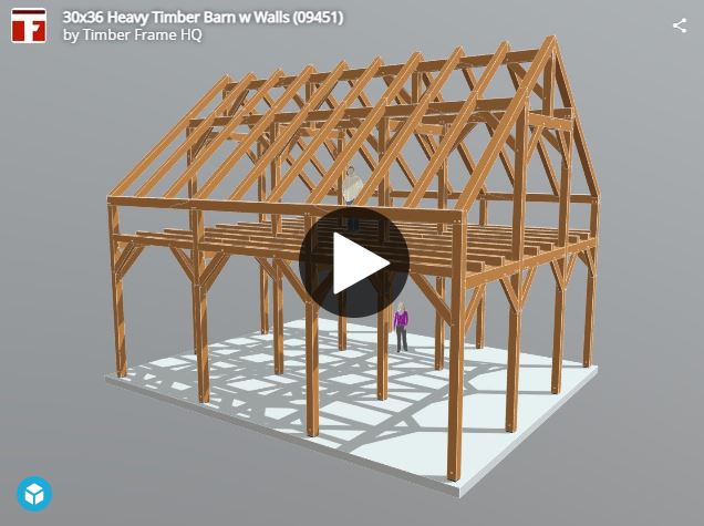 Timber Frame Barn Plans