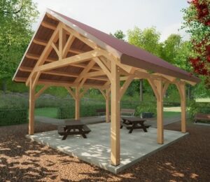20×20 Pavilion - Timber Frame HQ