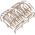 30×40 Post and Beam Barn - Timber Frame HQ